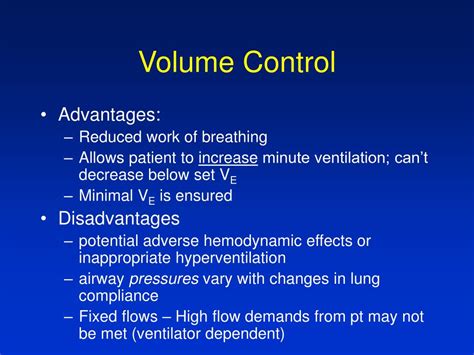 When To Use Pressure Control Vs Volume Control At Jasper Gunson Blog