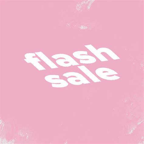 Flash Sale On Behance