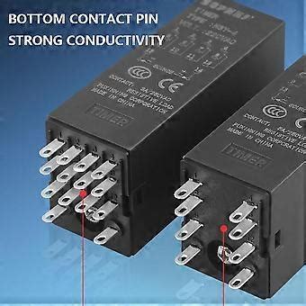 Miniature Power On Time Delay Relay Electronic Digital Display Power Off Delay Controller For