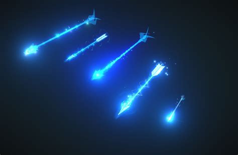 Artstation Unity Vfx Effect To Arrow Blue Game Assets