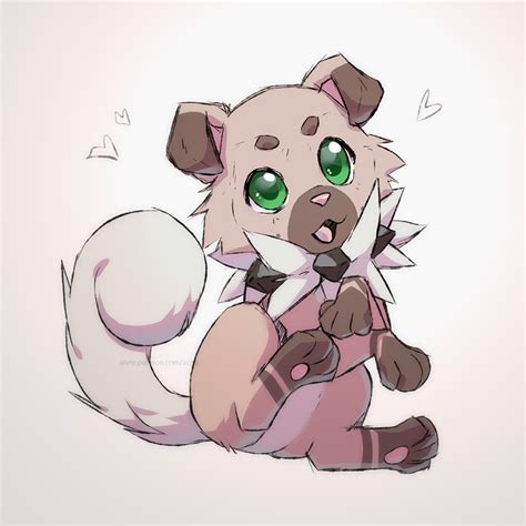 Cute Rockruff By Stomak