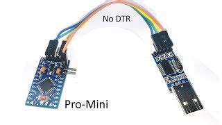 How To Load Firmware Sketch In Arduino Pro Mini Without Using DTR Pin DIY How To Make At Home