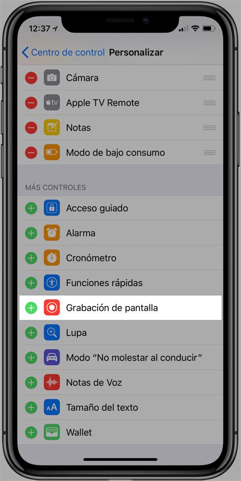 Cómo grabar la pantalla del iPhone con sonido