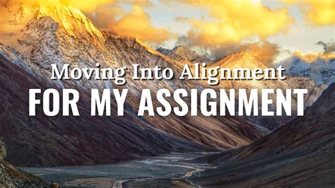 Sunday Service Moving Into Alignment For My Assignment Youtube