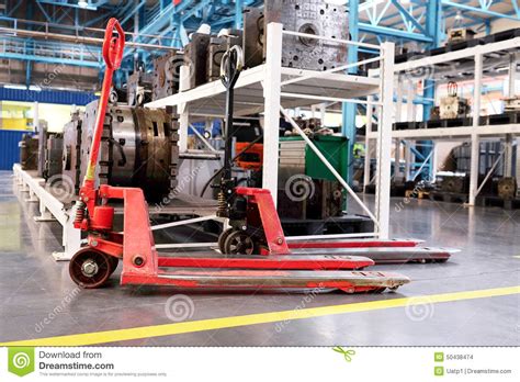 Manual Loader Stock Photo Image Of Heavy Handle Hydraulic 50438474