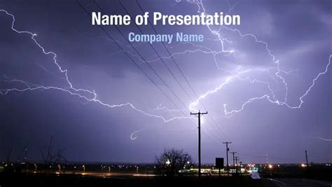 Lightning PowerPoint Templates Lightning PowerPoint Backgrounds Templates For PowerPoint