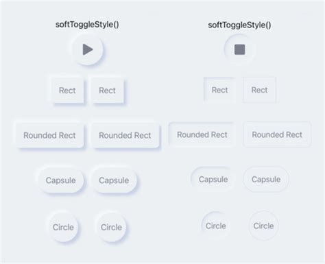 a swiftui utility to build neumorphism soft ui
