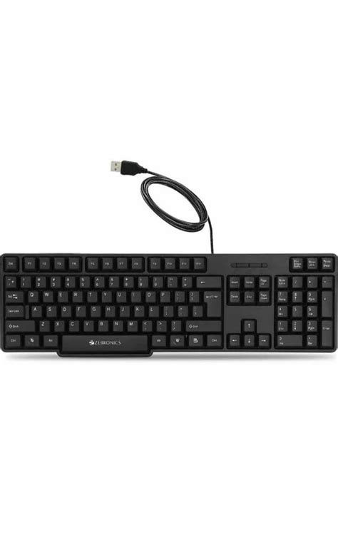 Zebronics Zeb K20 Wired Usb Desktop Keyboard Size Regular At ₹ 349