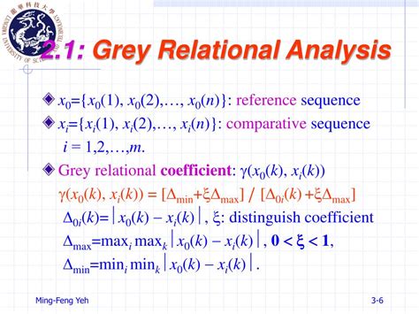 Ppt 2 Grey Relational Analysis Powerpoint Presentation Free