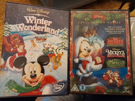 Disney Ultimate Mickey Mouse Christmas Movie Collection Dvd And Winter