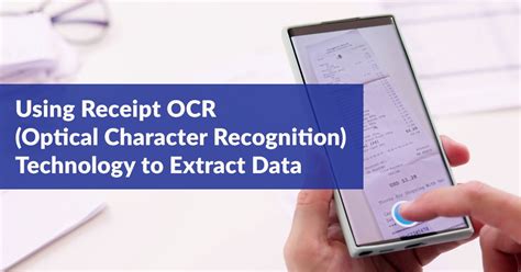 Using Receipt Ocr Technology To Extract Data Snipp Interactive