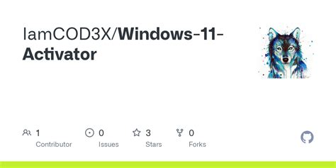 Github Iamcod3x Windows 11 Activator