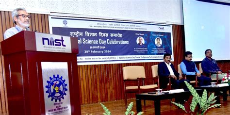 National Science Day Celebration At Csir Niist Csir National Institute For Interdisciplinary