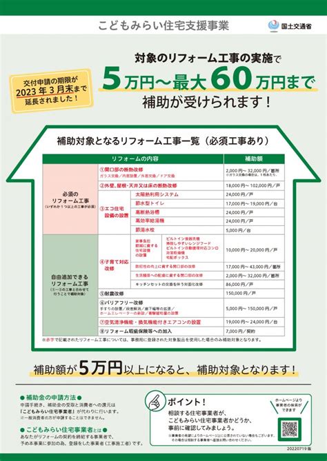 [岩手県] リフォームで活用できる補助金制度《こどもみらい住宅支援事業》のご紹介｜【陽だまり工房】岩手県のリフォーム・増改築専門店