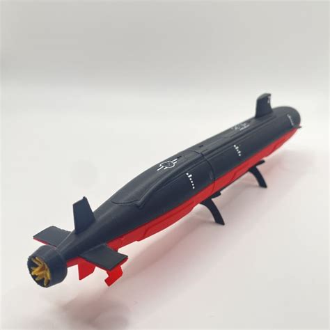 3d Printable Seawolf Class Submarine 1432 Military Nuclear Navy Usa