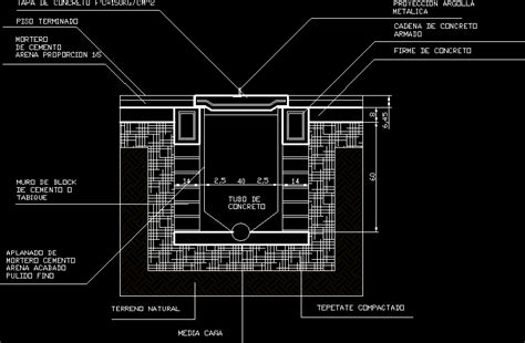 Register Dwg Elevation For Autocad Plano De Detalle Detalles Constructivos Autocad Planos