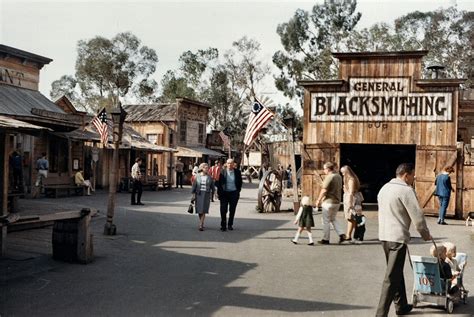 Main St Ghost Town Knotts Berry Farm 1967 There Are N… Flickr
