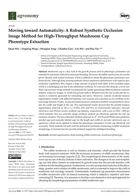 Pdf Moving Toward Automaticity A Robust Synthetic Occlusion Image Method For High Throughput