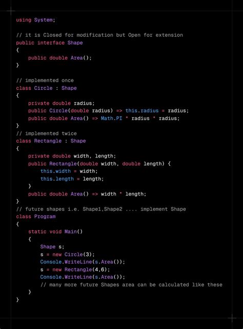 Md Abu Saiem Aziz Chowdhury On Linkedin Solid Ocp Cleancode Csharp Oop Webdevelopment