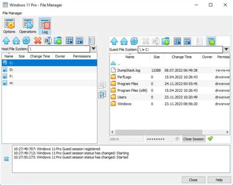 Use The Virtualbox File Manager To Transfer Files Between Your Host And Guest Vm Computers