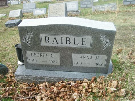 Anna M Rutter Raible 1913 1992 Find A Grave Memorial