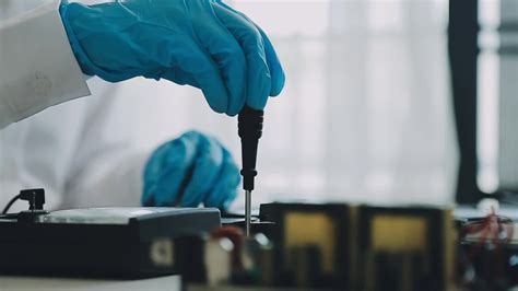 Debugging Electronics Device Pcb Witch Microcontroller In Electronics