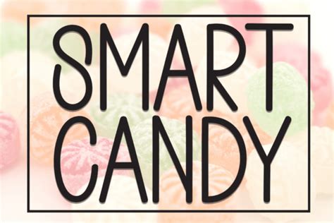 Smart Candy Font By William Jhordy · Creative Fabrica