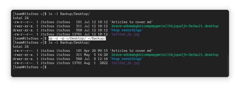 在 Linux 中使用 Cp 命令 Linuxstory