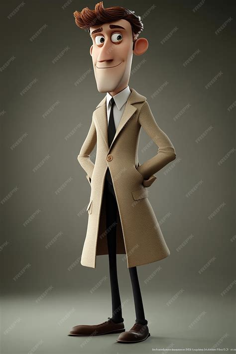 3d Cartoon Character Constantine Premium Ai Generated Image