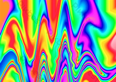 Fluid Gradient Style Rainbow Abstract Background Psd Free Download