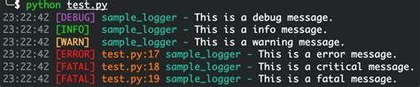 github thep0y python logger colorful logger for python3
