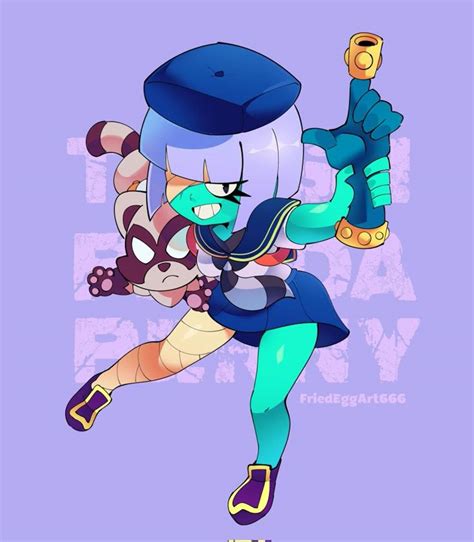Penny Brawl Stars Cartoon Character Design Animation Star Character