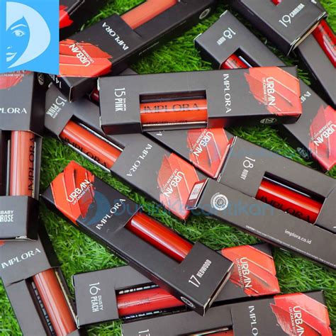 Jual Implora Urban Lip Cream Matte All Shade LipCream Implora Lip Matte Shopee Indonesia