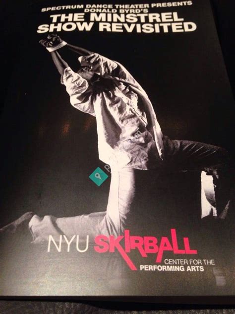 The Minstrel Show Revisited Spectrum Dance Theater New York