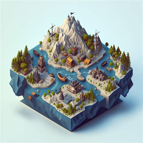 Premium Photo Rpg Map Isometric Rpg Item Object For Rpg Game