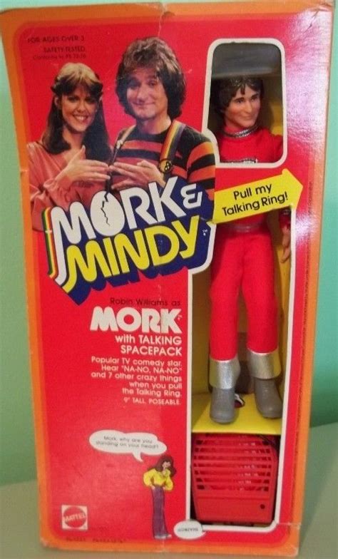 Mattel 1979 Mork And Mindy Mork Doll With Talking Spacepack
