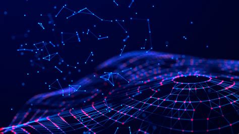 디지털 기술 배경 빅 데이터 빛나는 입자의 동적 파동 추상적 인 배경 3d 렌더링 0명에 대한 스톡 사진 및 기타 이미지 0명 3차원 형태 과학 Istock