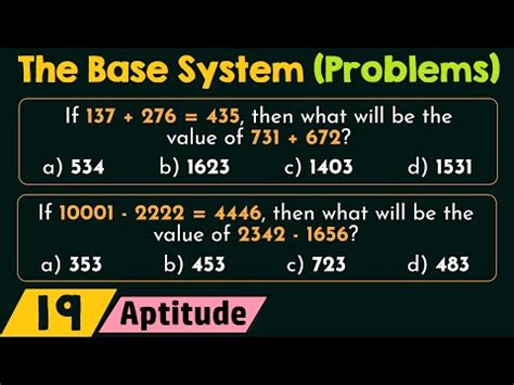 The Base System Solved Problems Video Lecture Crash Course For GATE CSE Computer Science