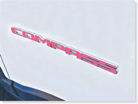 Compass Emblem Overlay Decal For 2018 2024 Compass Mp