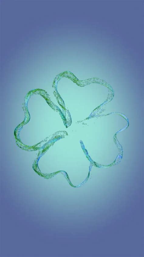 Liquid Flower Forming On A Graduated Blu Stock Video Pond5