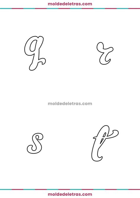 Molde De Letras Cursivas E Números Da Fonte Gelato Script