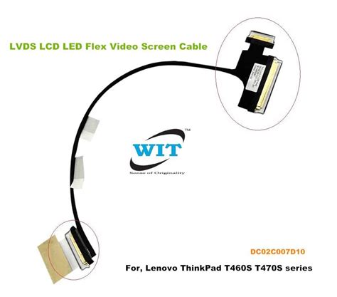 LVDS LCD LED Flex Video Screen Cable For Lenovo ThinkPad T460S Type 20F9 20FA And ThinkPad