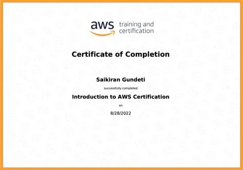 Saikiran Gundeti On Linkedin Aws Awstraining