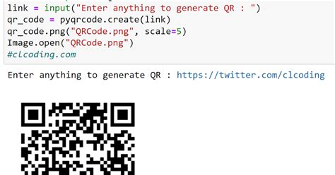 Day 97 Qr Code Generation Using Python ~ Computer Languages Clcoding
