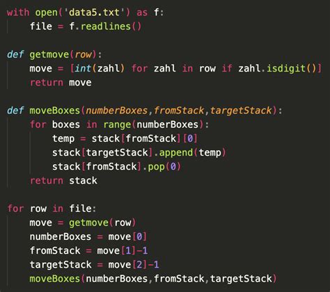 Day 5 Im Stuck And Could Need Some Help I Keep Getting A List Index