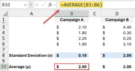How To Calculate Standard Deviation In Excel Xelplus Leila Gharani