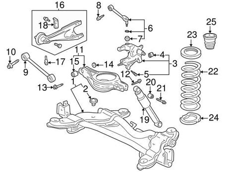 Understanding The Rear Suspension Diagram Of The Honda Odyssey