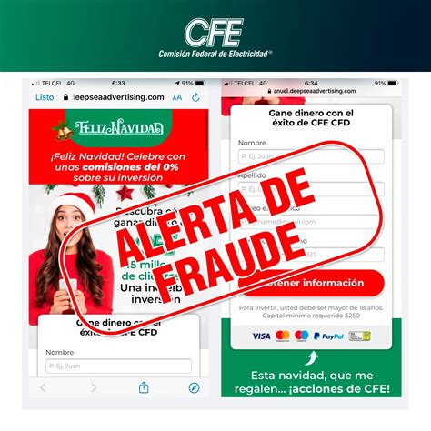Cfe Alertó Por Fraudes En Su Nombre Para Hurtar Datos Personales Infobae