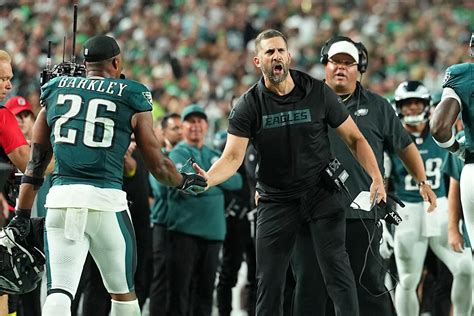 Before Joining The Eagles Saquon Barkley Used To Hate Head Coach Nick