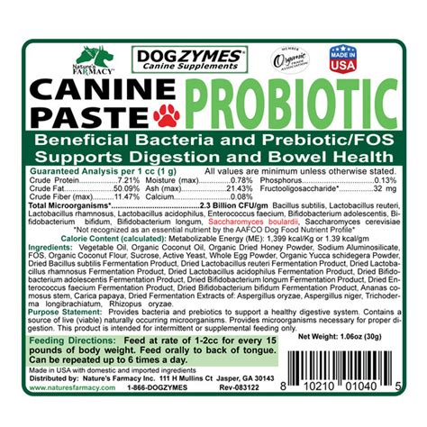 Probiotic Paste